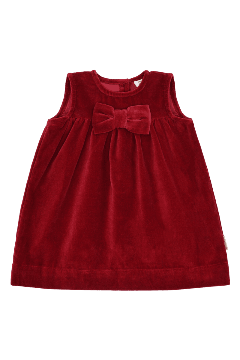 Hust & Claire Katinka Velourkjole til baby - teaberry | Gratis bytte ...